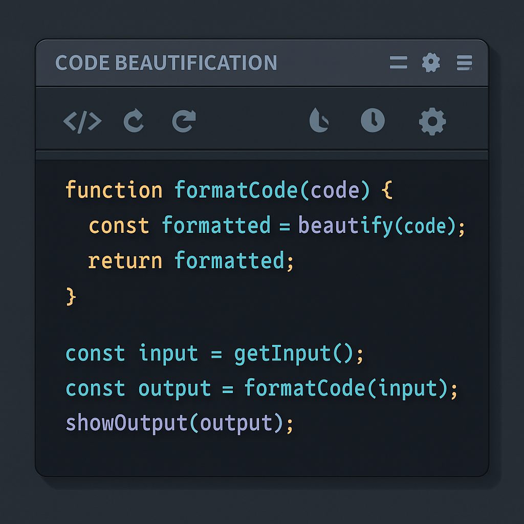 Code Beautifier | Code Formatting Tool | just build things